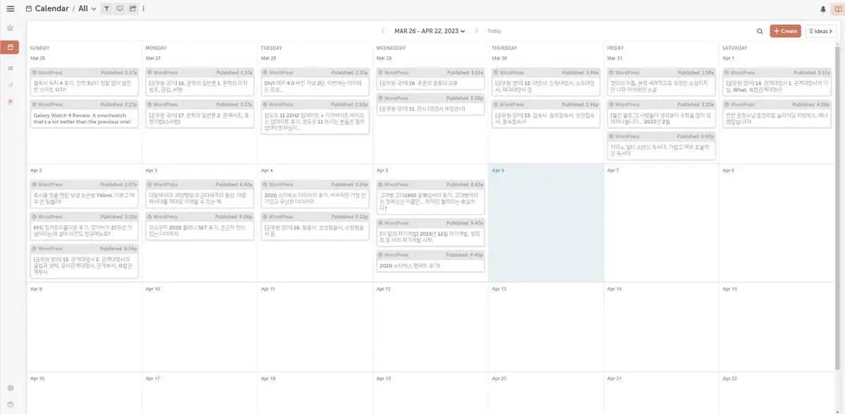 CoSchedule Review. Editorial Calendar Aimed At Writing SNS And Blog.